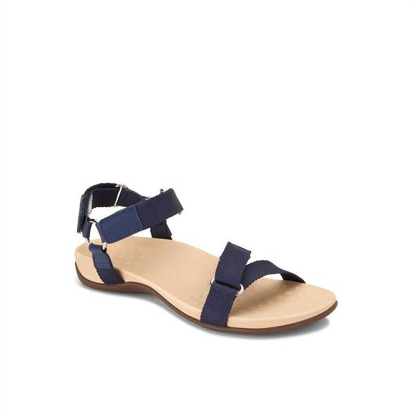 Vionic | Shoes | New Vionic Candace Sandal In Navy | Poshmark